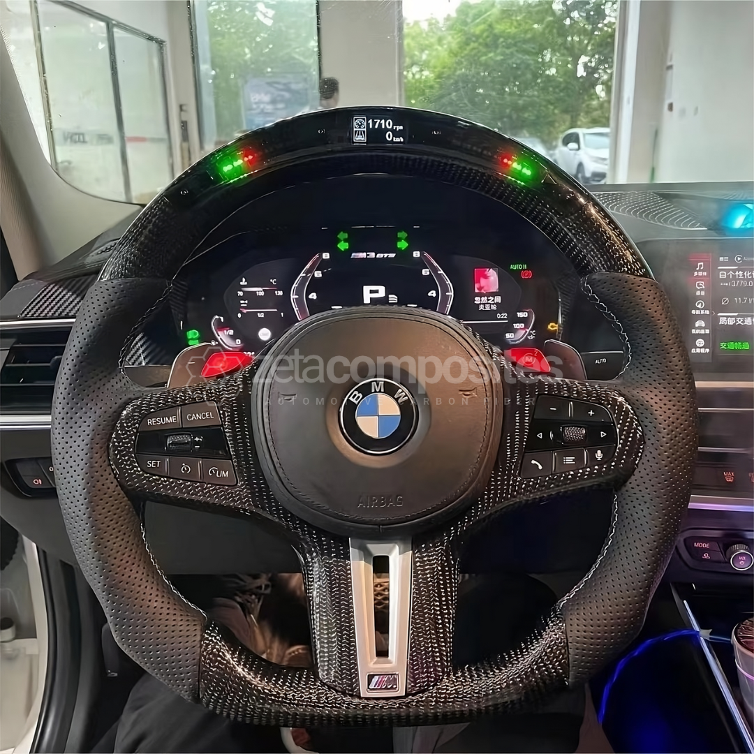 BMW G80, G82, M3, & M4 Carbon Fiber Steering Wheel Custom – ZetaComposites