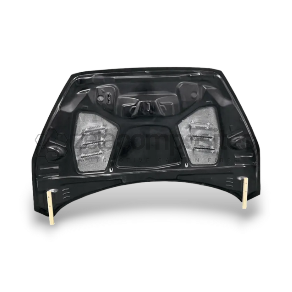 2015-2017 Ford Focus RS Carbon Fiber Hood Vented – ZetaComposites