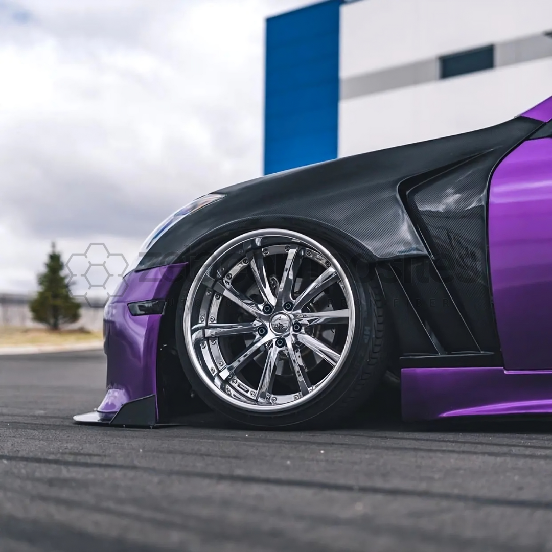 Carbon Fiber Fenders For 2003-2007 Infiniti G35 Coupe – ZetaComposites