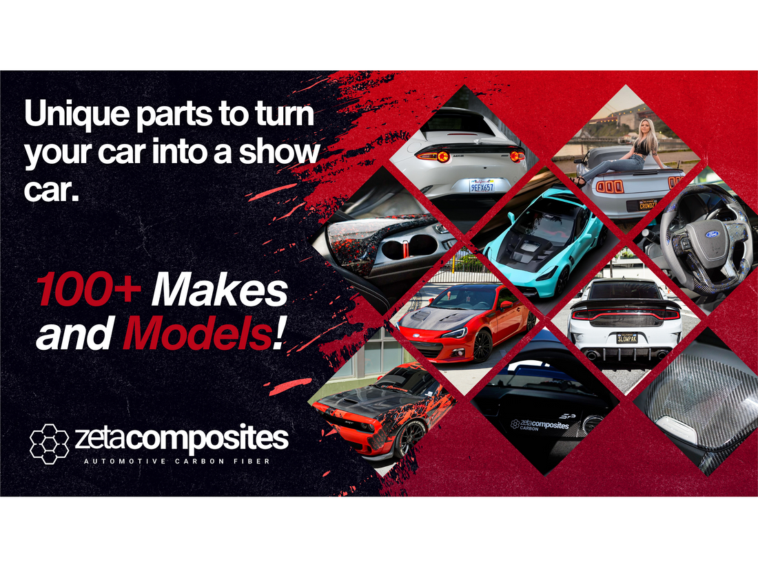 ZetaComposites Automotive Carbon Fiber Parts